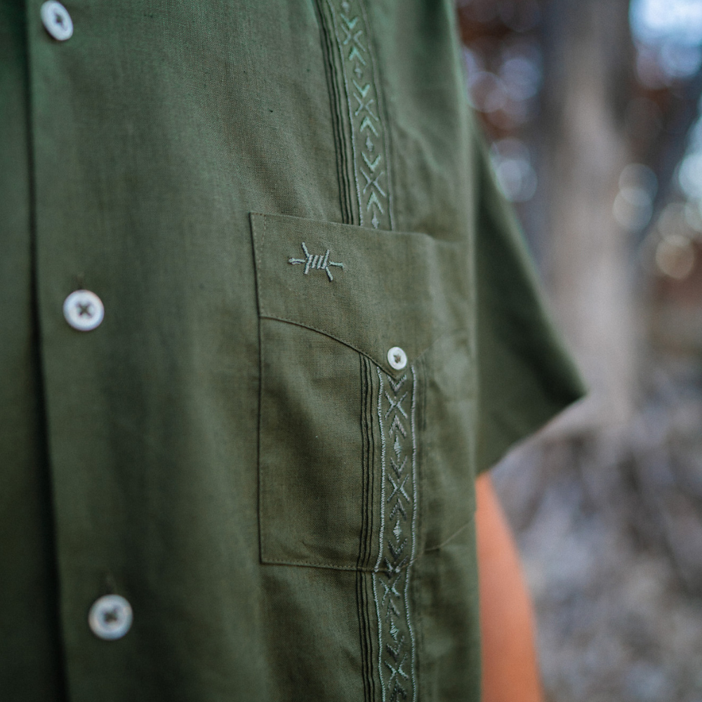 Tejas Guayabera - Agave – Texas Standard