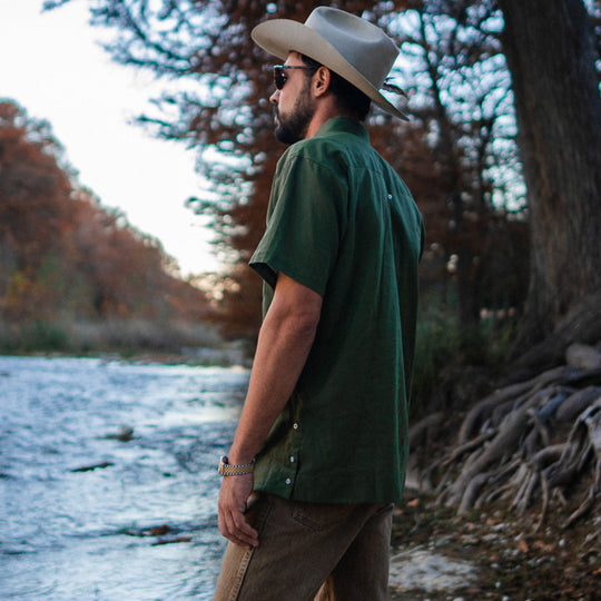 Tejas Guayabera - Agave Oro – Texas Standard